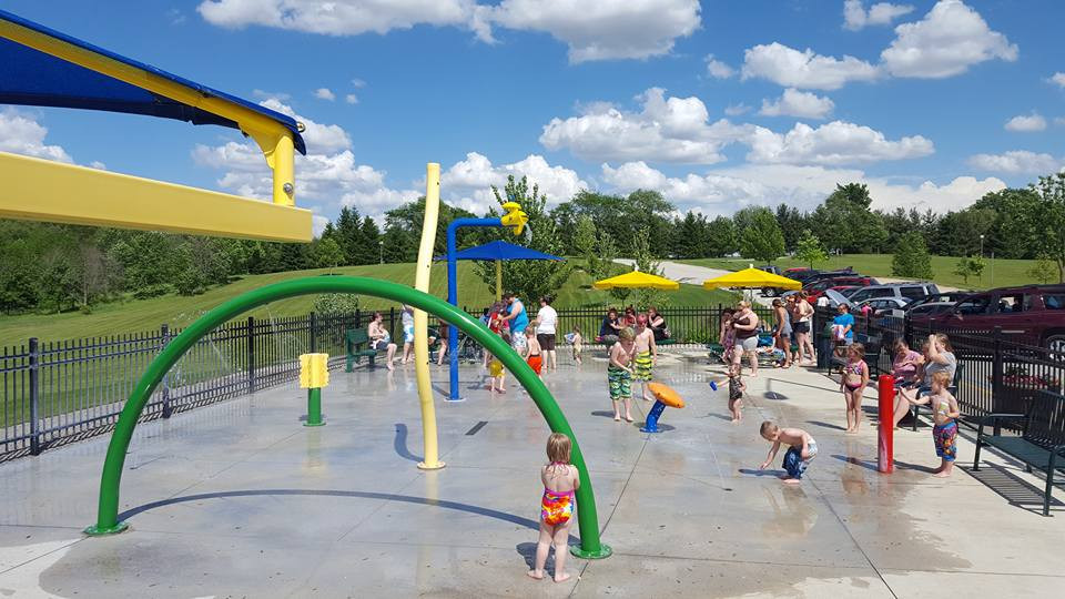 Think spring! Splash pad will open May 23