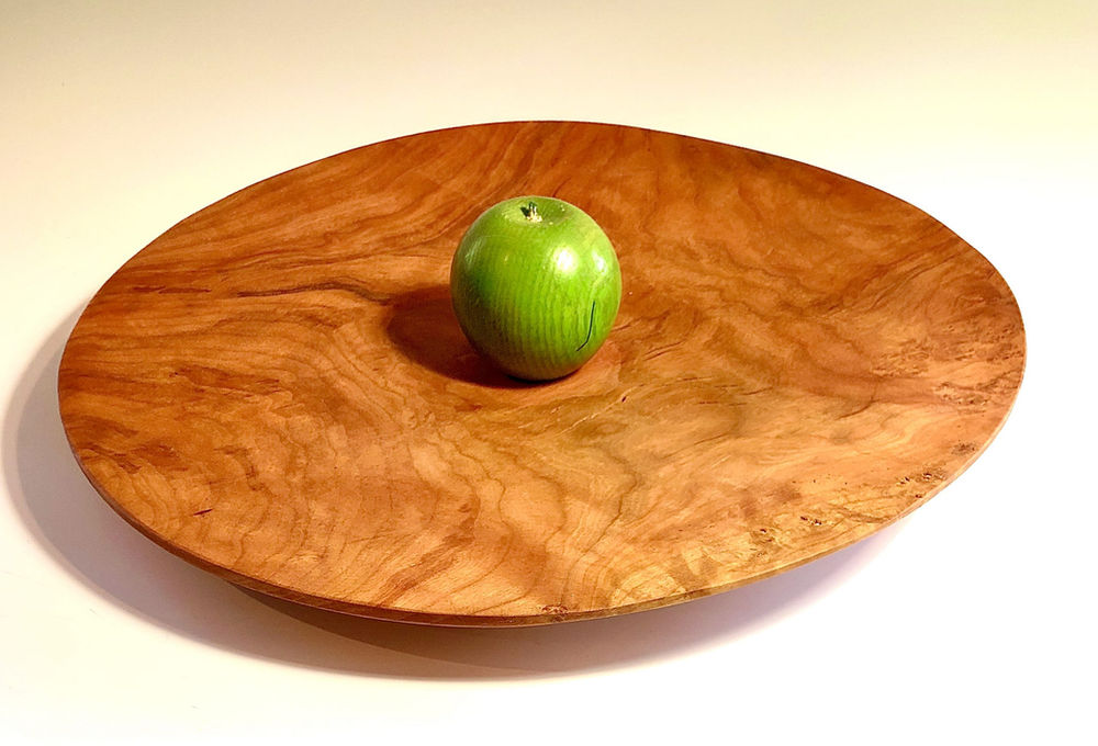 Stunning Cherry Burl Platter