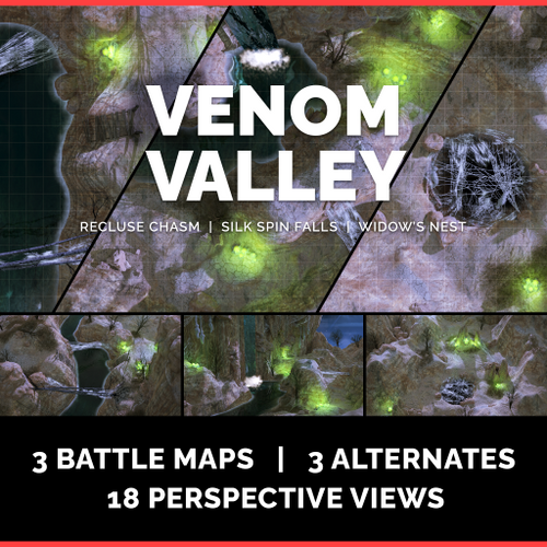 3-Map Pack: Venom Valley | Tome of Maps