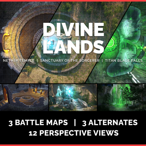 3-Map Pack: Divine Lands | Tome of Maps