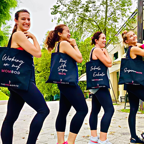 PERSONAL TRAINER PREGNANT POSTNATAL FITNESS YOGA HOME WORKOUT MOMBOD ...