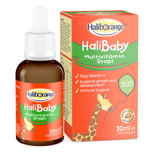 Haliborange Halibaby Multivitamin Drops - 30 ml | UltraMedicals