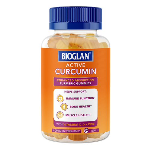 Bioglan Active Curcumin - 30 Gummies | UltraMedicals