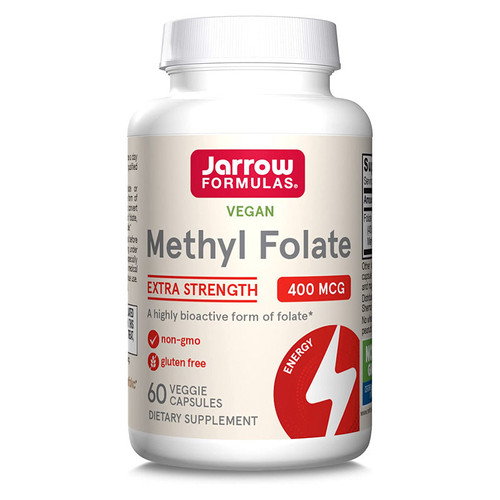 Jarrow Formulas Methyl Folate 400 Mcg - 60 Capsules | UltraMedicals