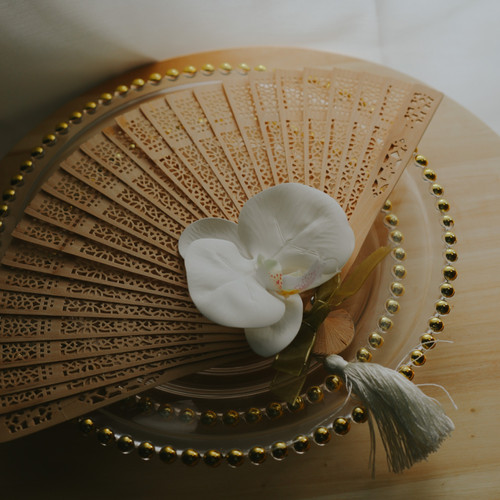 Tassled Wooden Han Fan | Mysite