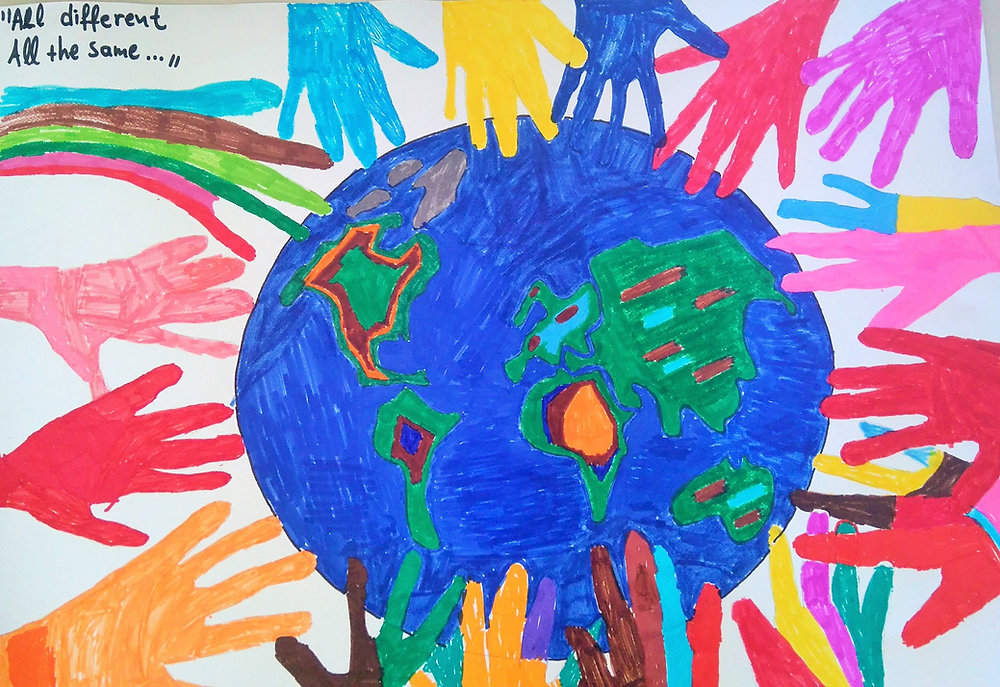 The world is beautiful and fascinating because it's so colorful and so ...