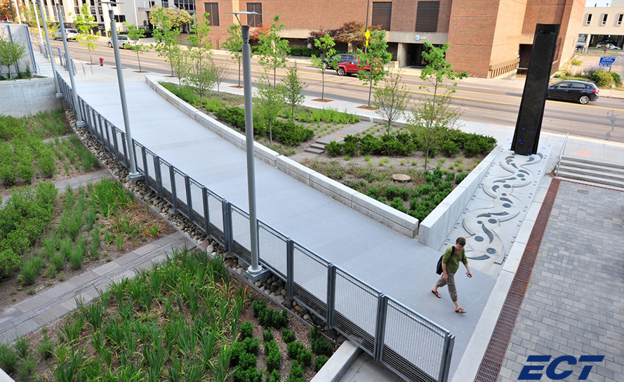 Ann Arbor Municipal Center | Michigan ASLA