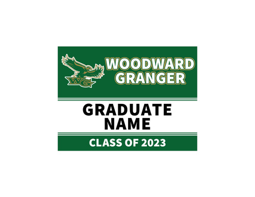Woodward Granger Yard Sign | ShopSignatureDSM.com
