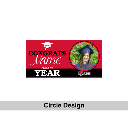 ADM Graduation Banner | ShopSignatureDSM.com
