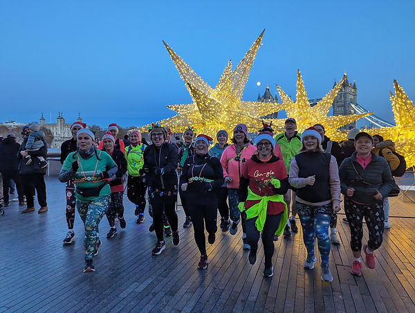 Christmas Lights Running Tour | Secret London Runs