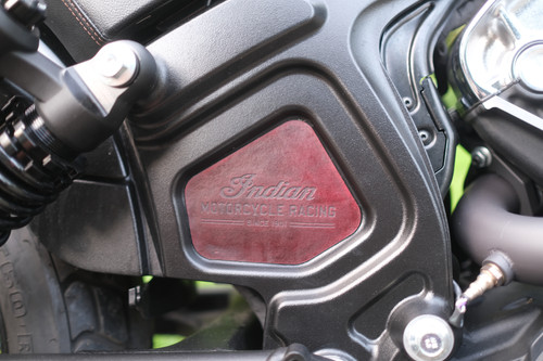 Custom Leather Mid Engine Frame Insert Indian Scout Motorcycle (Brake ...