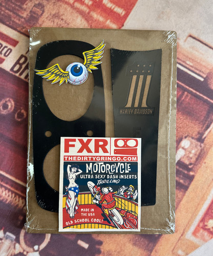 Harley Davidson FXR Old School AMF One Leather Dash Decal Set | The ...