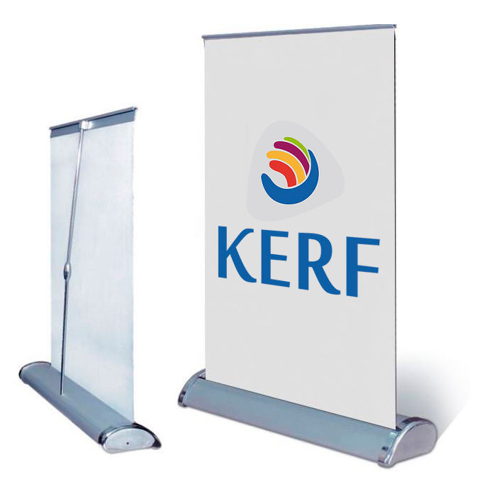 Mini Pendón Roller de Escritorio | kerf