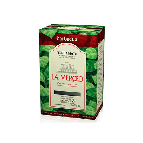Yerba Mate La Merced Barbacua - 500g | Latino Foods