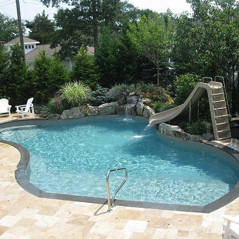 Free-Form Pools | True Blue Swimming Pools | Dix Hills, New York