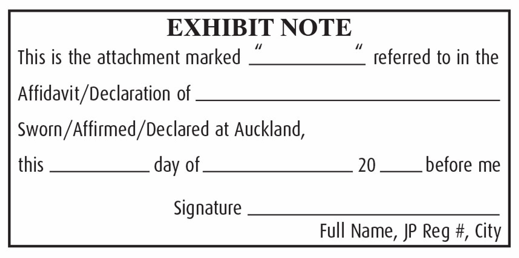#5A Exhibit - Details JP Stamp