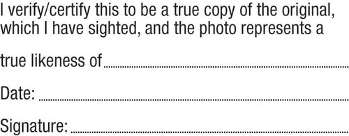 Photo Verification JP Stamp
