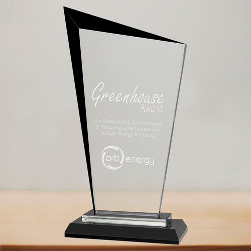 Razor Glass Award | Busy Bee Engraving
