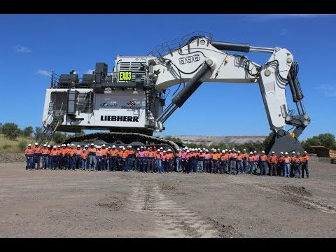 10 BIGGEST MINING EXCAVATORS – LIEBHERR R 996 B!!