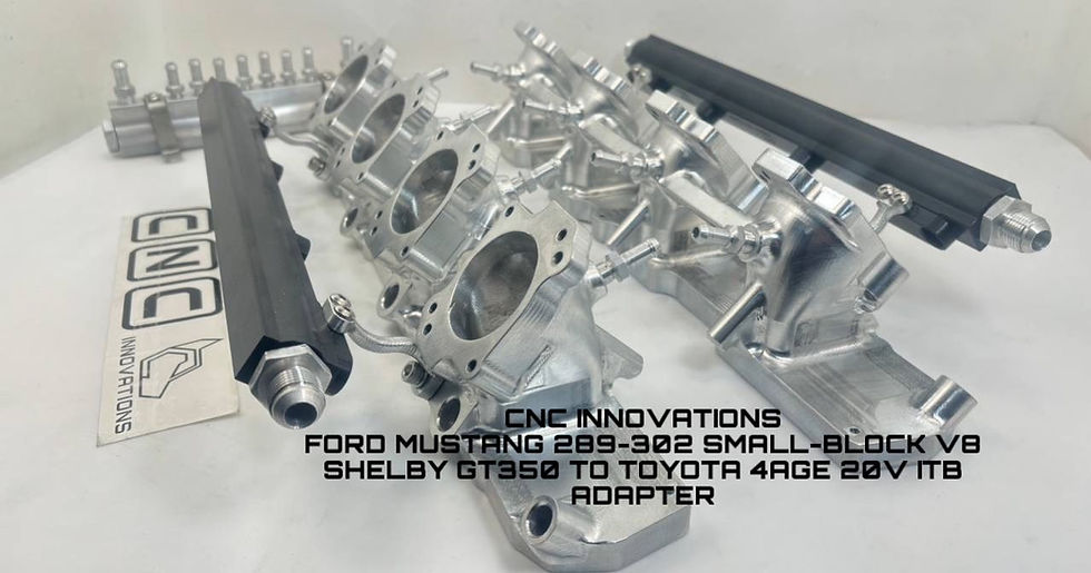FORD MUSTANG 289-302 SMALL-BLOCK V8 SHELBY GT350 TO TOYOTA 4AGE 20V ITB ...