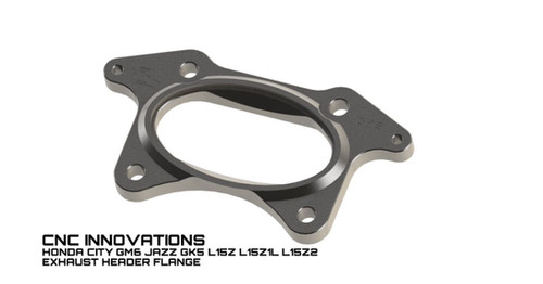 HONDA CITY GM6 JAZZ GK5 L15Z L15Z1L L15Z2 EXHAUST HEADER FLANGE | CNC ...
