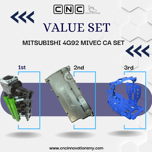MITSUBISHI 4G92 MIVEC CA SET(INTAKE MANIFOLD AND VALVE COVER ) | CNC ...