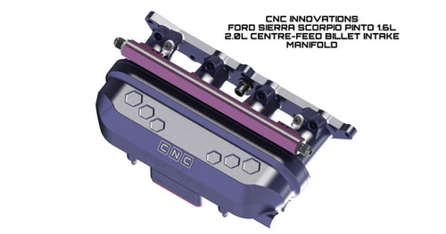 FORD SIERRA SCORPIO PINTO 1.6L 2.0L CENTRE-FEED BILLET INTAKE MANIFOLD ...