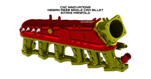 NISSAN RB30 SINGLE CAM BILLET INTAKE MANIFOLD | CNC INNOVATIONS