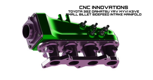 TOYOTA 3SZ DAIHATSU YRV MYVI K3VE SMALL BILLET SIDEFEED INTAKE MANIFOLD ...