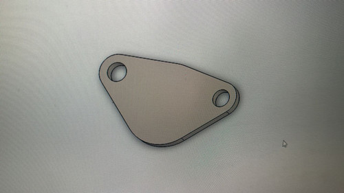 Toyota 2zz-GE valve cover VENT stainless steel block off plate | CNC ...