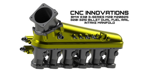 BMW E30 3-SERIES M20 M20B25 320i 325i BILLET DUAL FUEL RAIL INTAKE ...