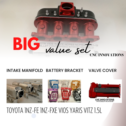 TOYOTA 1NZ-FE 1NZ-FXE VIOS YARIS VITZ 1.5L Set (Valve cover & intake ...