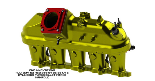 AUDI 20V 100 S4 S6 C4 AAN 5 CYLINDERS TURBO BILLET INTAKE MANIFOLD ...