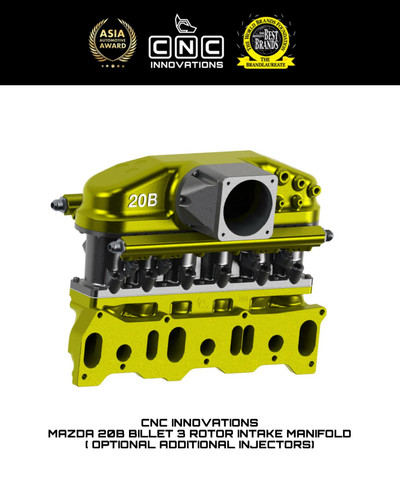 MAZDA 20B BILLET 3 ROTOR INTAKE MANIFOLD ( OPTIONAL ADDITIONAL ...