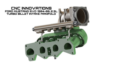 FORD MUSTANG SVO 1984-86 2.3L TURBO BILLET INTAKE MANIFOLD | CNC ...