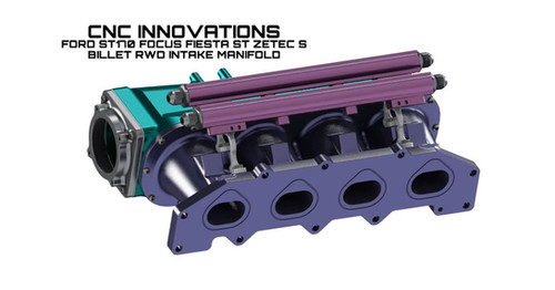 FORD ST170 FOCUS FIESTA ST ZETEC S BILLET RWD INTAKE MANIFOLD (optional ...