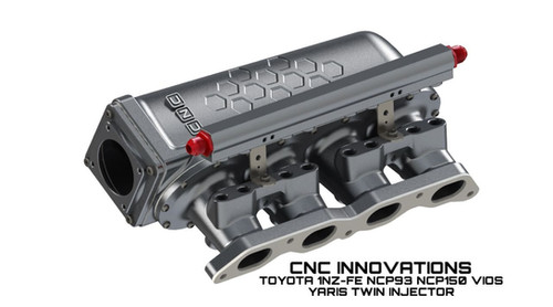 TOYOTA 1NZ 1NZ-FE NCP93 NCP150 YARIS TWIN INJECTOR BILLET SIDE-FEED ...