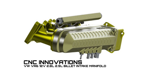 VW VR6 12V 2.8L 2.9L BILLET INTAKE MANIFOLD | CNC INNOVATIONS