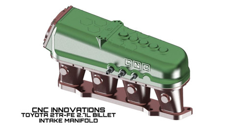 TOYOTA 2TR-FE 2.7L BILLET INTAKE MANIFOLD | CNC INNOVATIONS