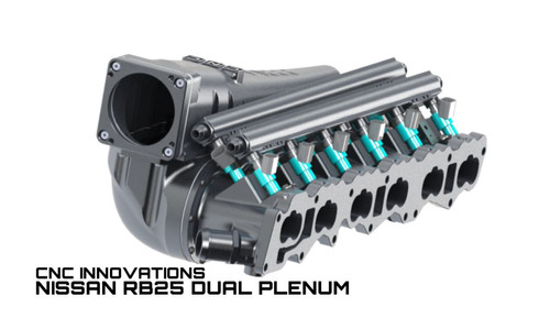 NISSAN RB25 DUAL PLENUM BILLET INTAKE MANIFOLD (optional 6 or 12 ...