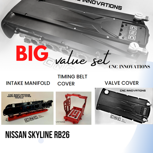NISSAN RB26 (INTAKE MANIFOLD &VALVE COVER SET) | CNC INNOVATIONS