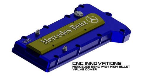 MERCEDES BENZ W124 M104 BILLET VALVE COVER | CNC INNOVATIONS