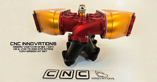 NISSAN VQ37VHR (370Z / G37) HR & VHR TO R35 GTR INTAKE CONVERSION KIT ...