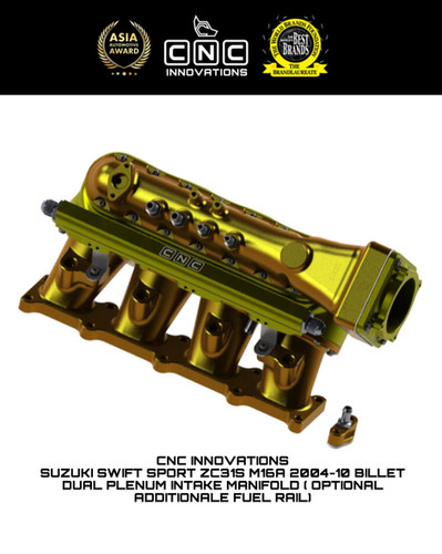 SUZUKI SWIFT SPORT ZC31S M16A 2004-10 BILLET DUAL PLENUM INTAKE ...