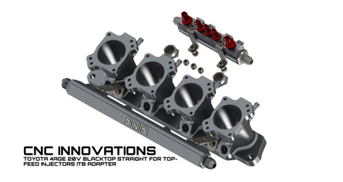 TOYOTA 4AGE 20V BLACKTOP STRAIGHT FOR TOP-FEED INJECTORS ITB ADAPTER ...