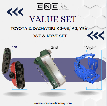 TOYOTA & DAIHATSU K3-VE, K3, YRV, 3SZ & MYVI SET (INTAKE MANIFOLD ...
