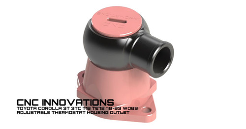 TOYOTA COROLLA 3T 3TC T18 TE72 78-83 WO89 ADJUSTABLE THERMOSTAT HOUSING ...