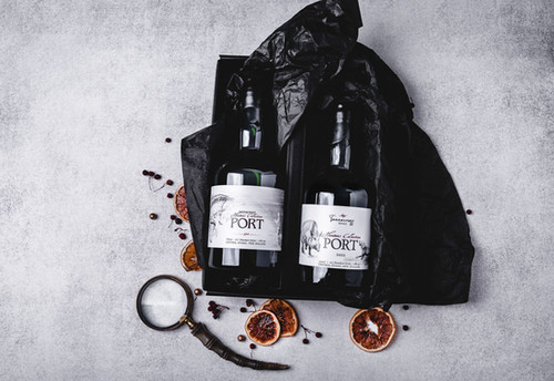 2 Bottle + Pourer Ruby Port Gift Box | Tannacrieff