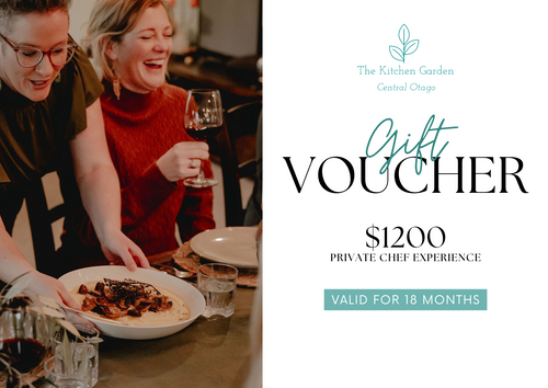 Private Chef Experience Gift Voucher | The Kitchen Garden