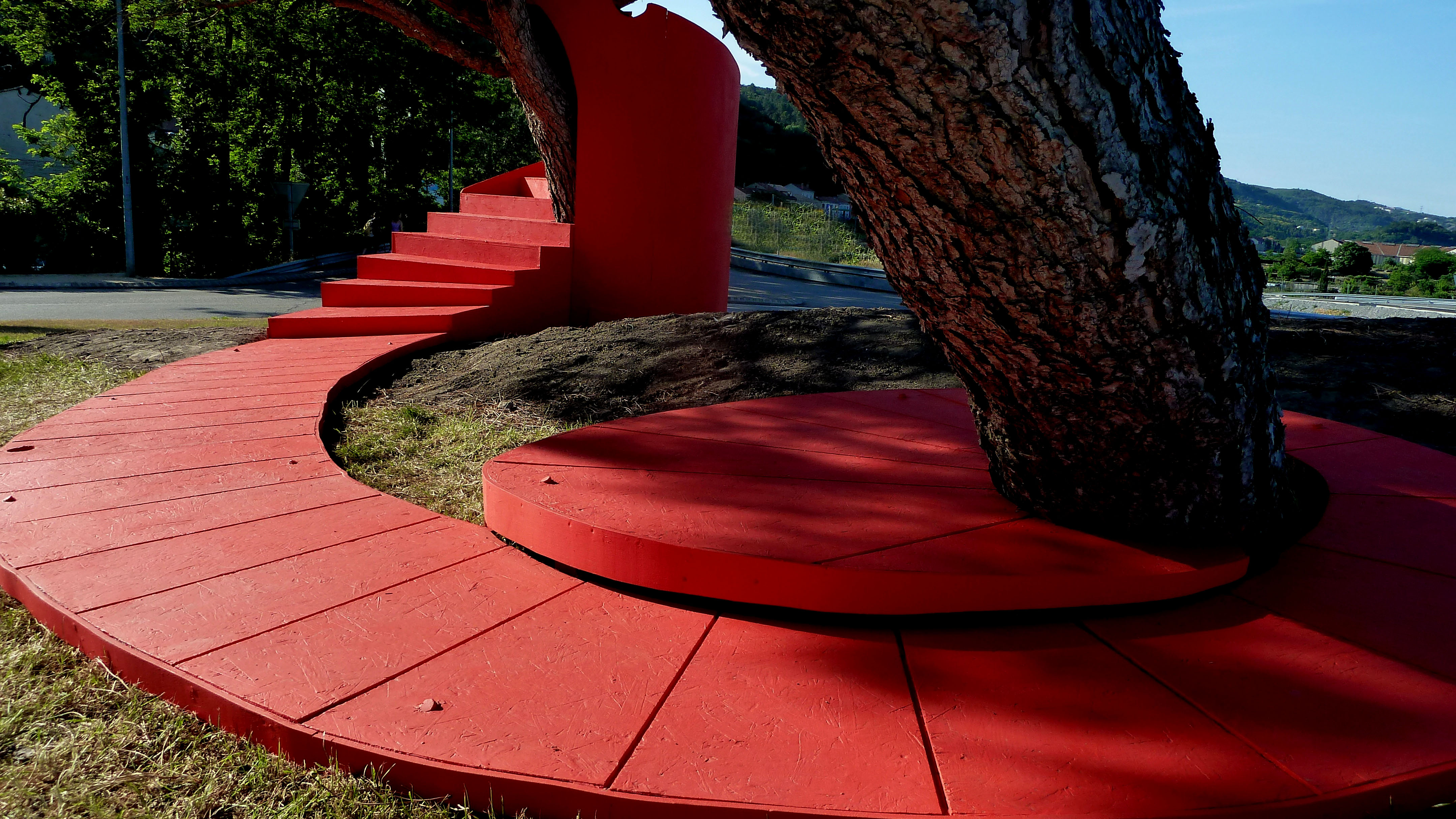 land art, art environnemental, installation in situ, art et botanique,
